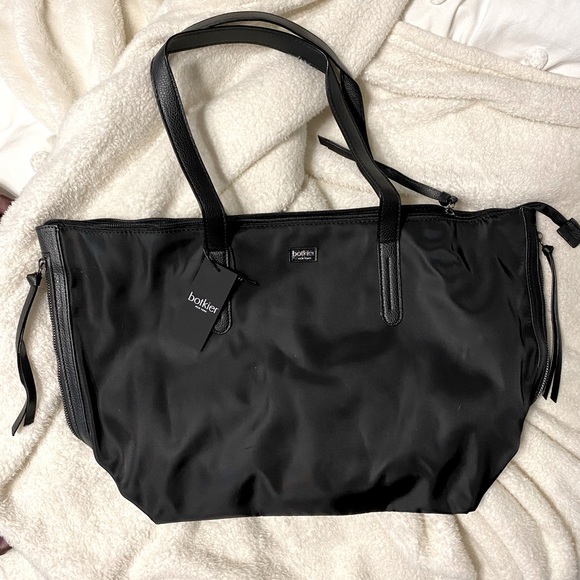 Botkier | Bags | Black Botkier Nylon Toteshoulder Bag Nwt | Poshmark